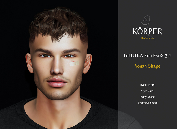 Second Life Marketplace - Korper - YONAH Shape (Lelutka Eon head) Second Life Marketplace - Korper - YONAH Shape (Lelutka Eon head)